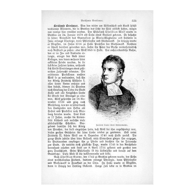Antykwariat online: "Friedrich Daniel Ernst Schleiermacher."